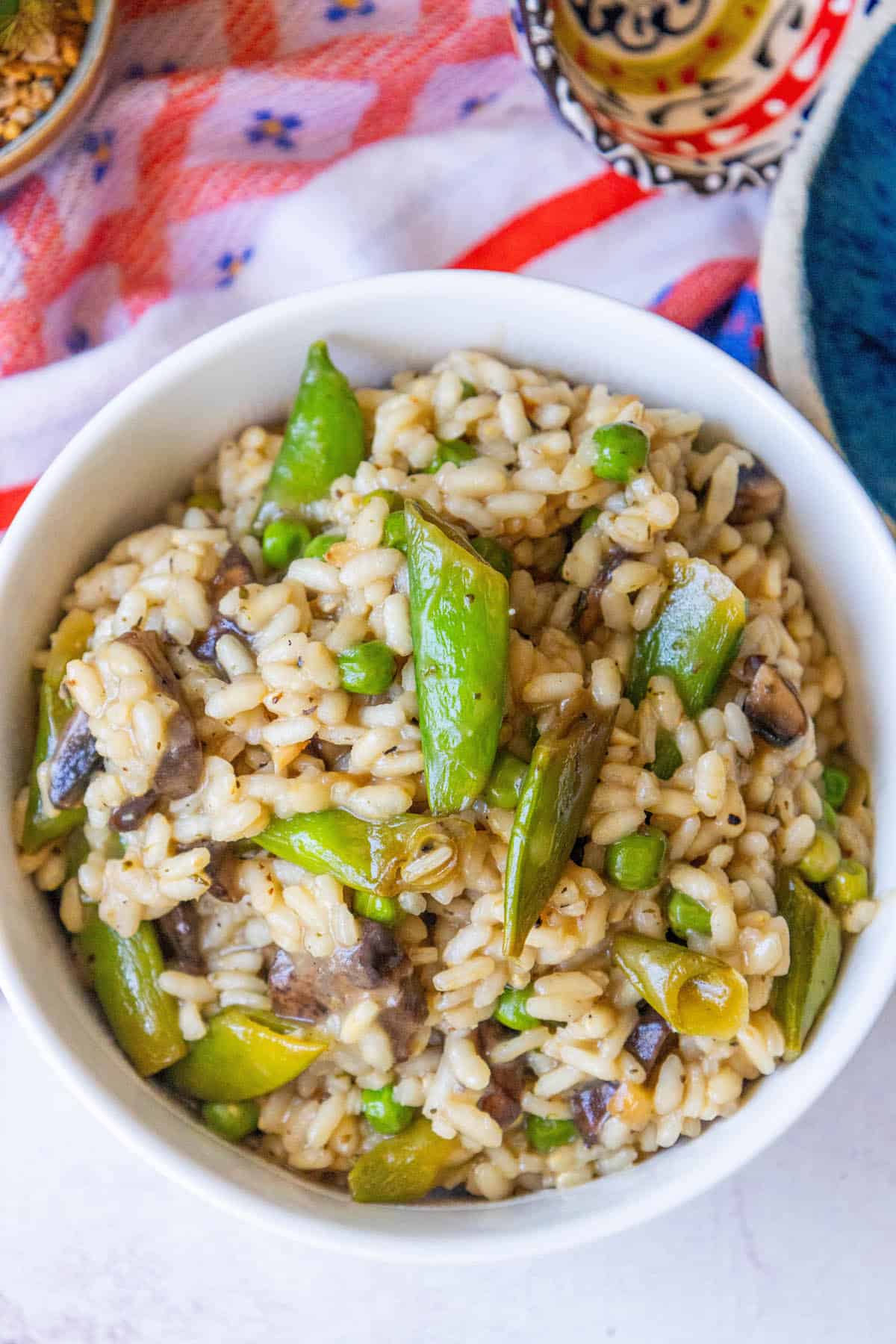 Pea Risotto - Sweet Cs Designs