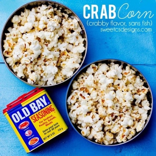 Old Bay Seasoned Popcorn or Crab Corn - Sweet Cs Designs