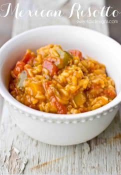 One Pot Mexican Risotto - Sweet Cs Designs