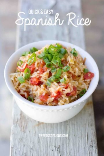 Best Spanish Rice Ever - Sweet Cs Designs
