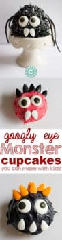 Googly Eye Halloween Cupcakes