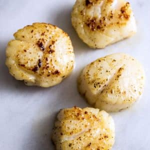 The Best 10 Minute Pan Seared Thai Chili Scallops Recipe