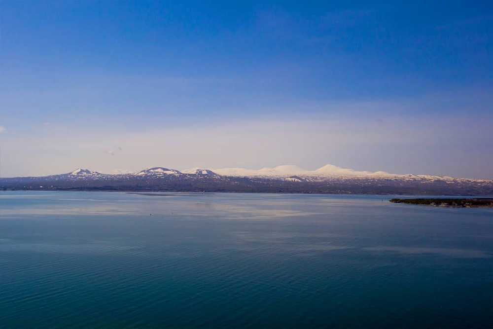 Lake Sevan, Armenia, and Sevanavank Monastery Ruins