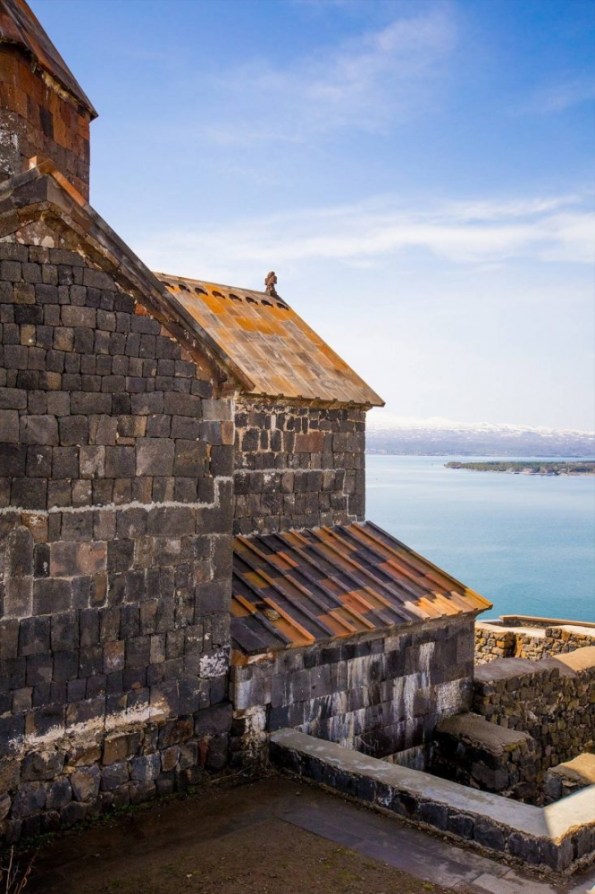 Lake Sevan, Armenia, and Sevanavank Monastery Ruins