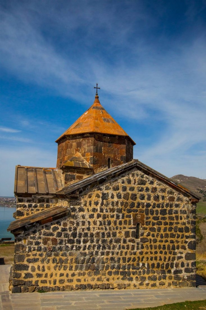 Lake Sevan, Armenia, and Sevanavank Monastery Ruins