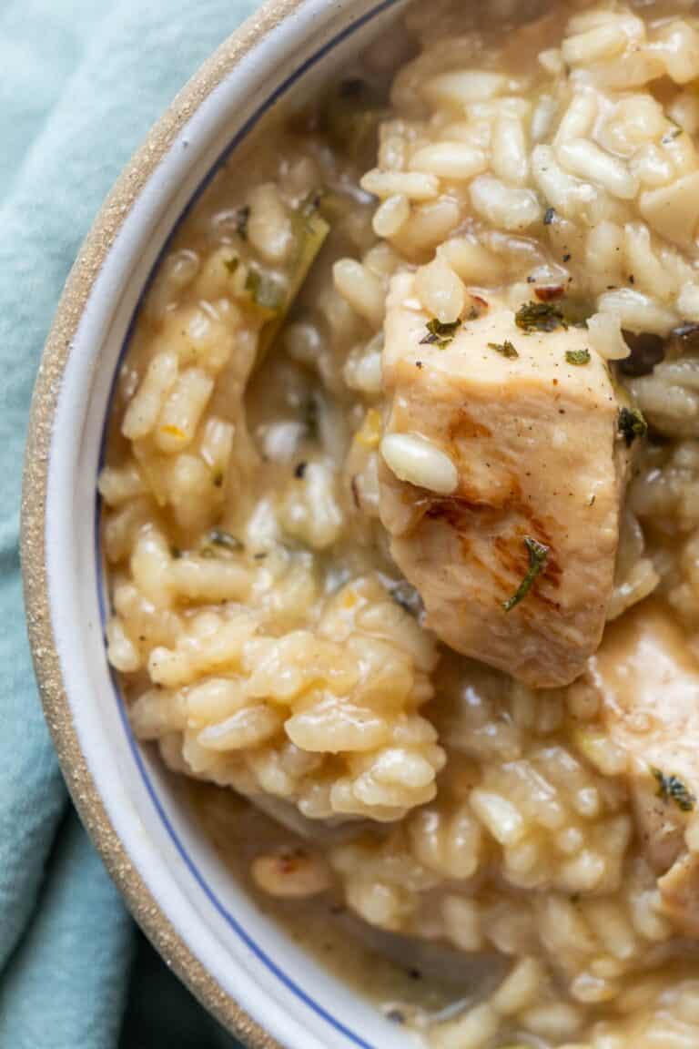 Easy Chicken Risotto Recipe