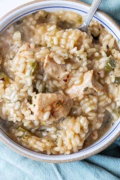 Easy Chicken Risotto Recipe