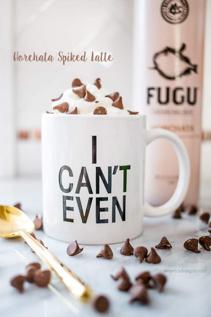 Horchata Spiked Latte - Sweet Cs Designs