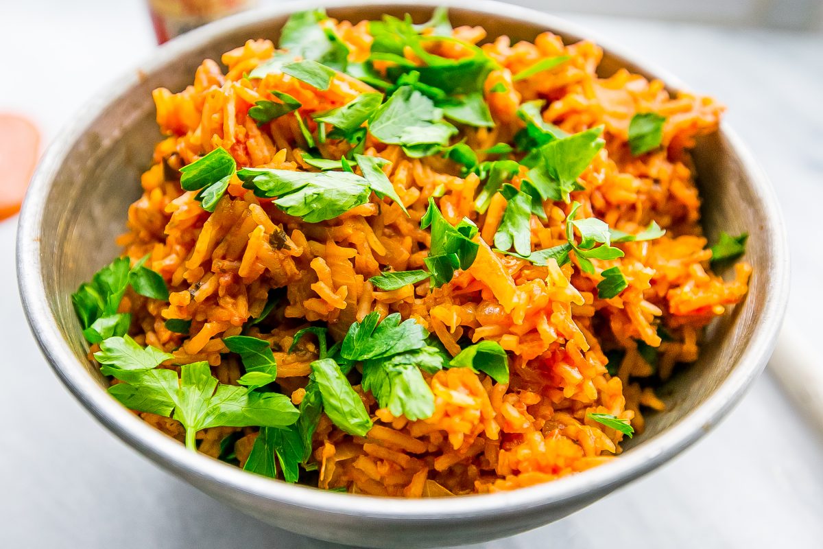 One Pot Knockoff Nando's Spicy Peri Peri Rice - Sweet Cs Designs