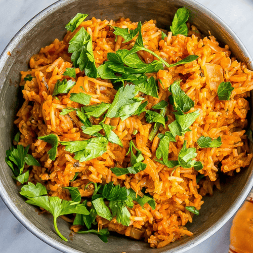 One Pot Knockoff Nando's Spicy Peri Peri Rice - Sweet Cs Designs