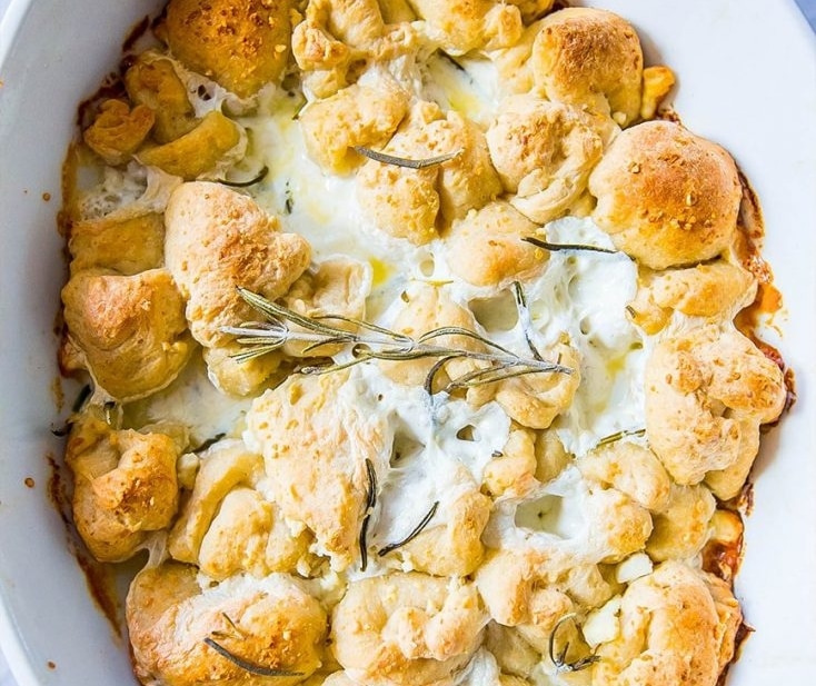 Easy Cheesy Garlic Rosemary Bubble Bread ⋆ Sweet C's Designs