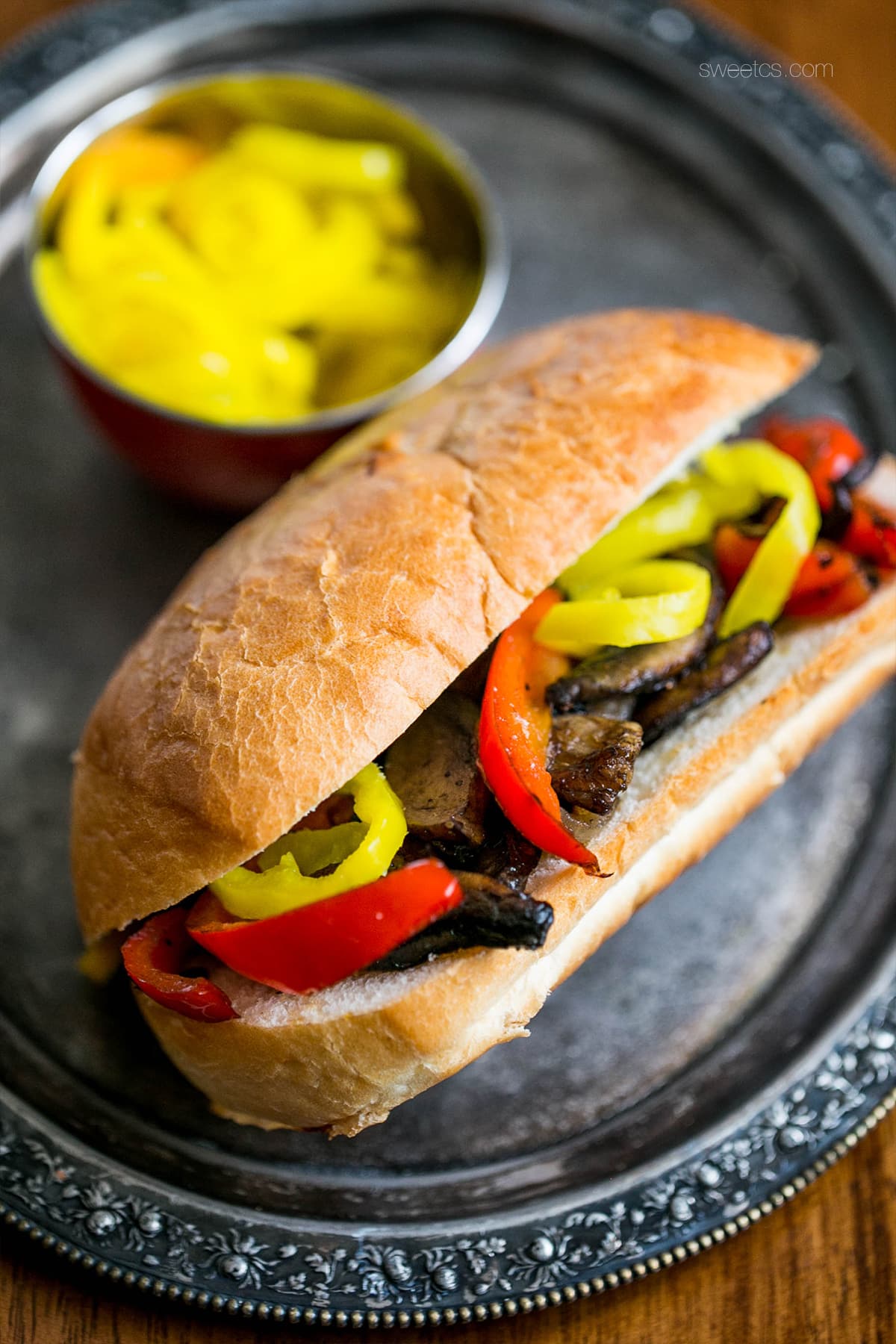 Vegan Philly Cheese Steak Hoagies