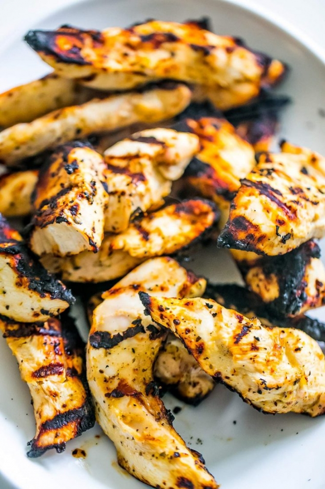 The Best Grilled Chicken Strips - Sweet Cs Designs
