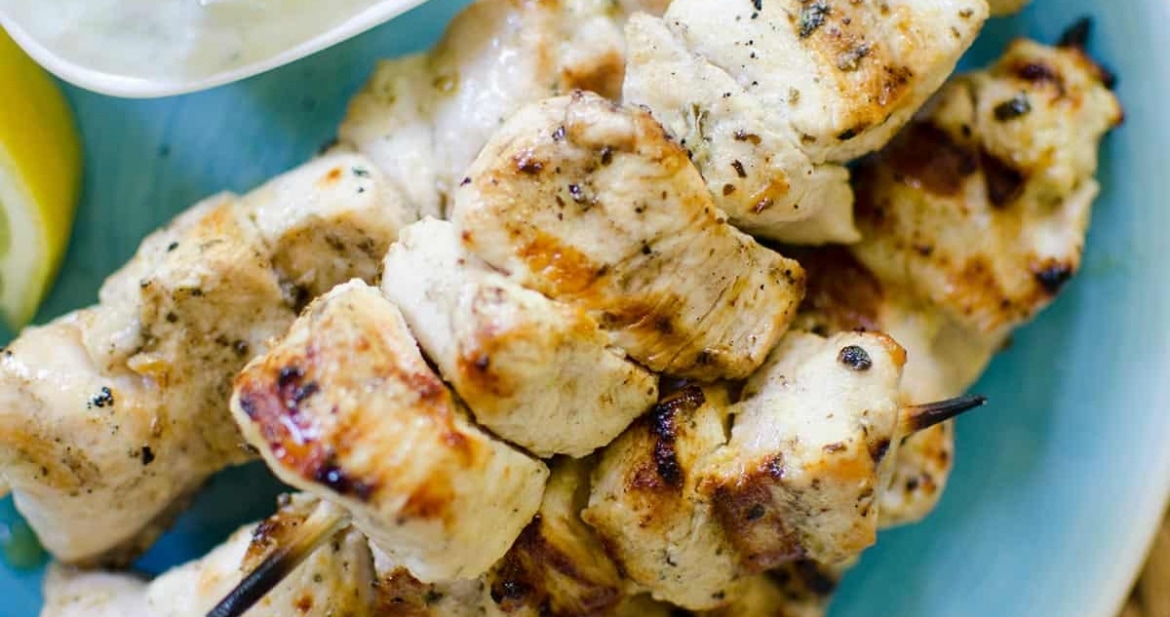 Greek Chicken Souvlaki ⋆ Sweet C's Designs