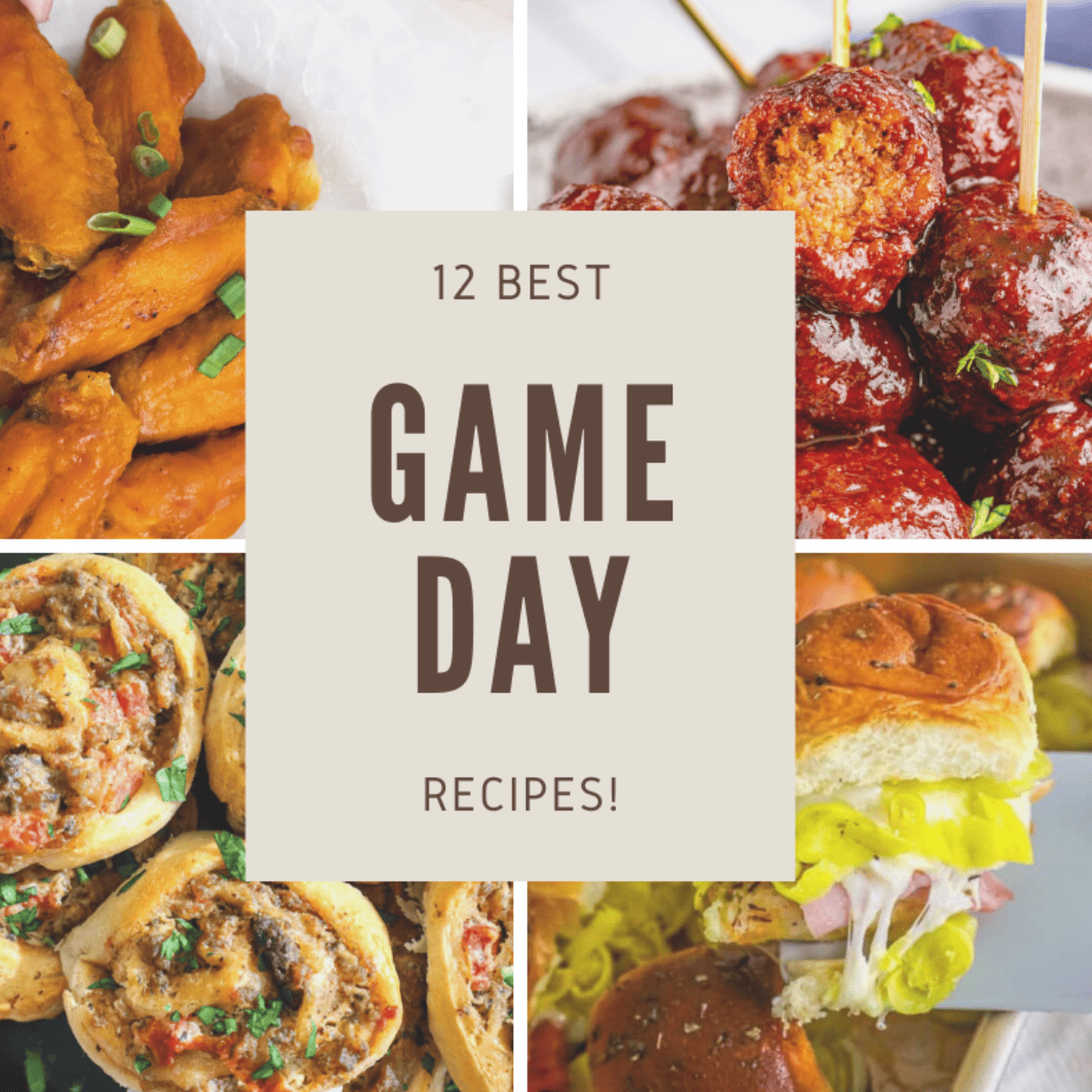 12 Delicious Foods for Gameday - Sweet Cs Designs
