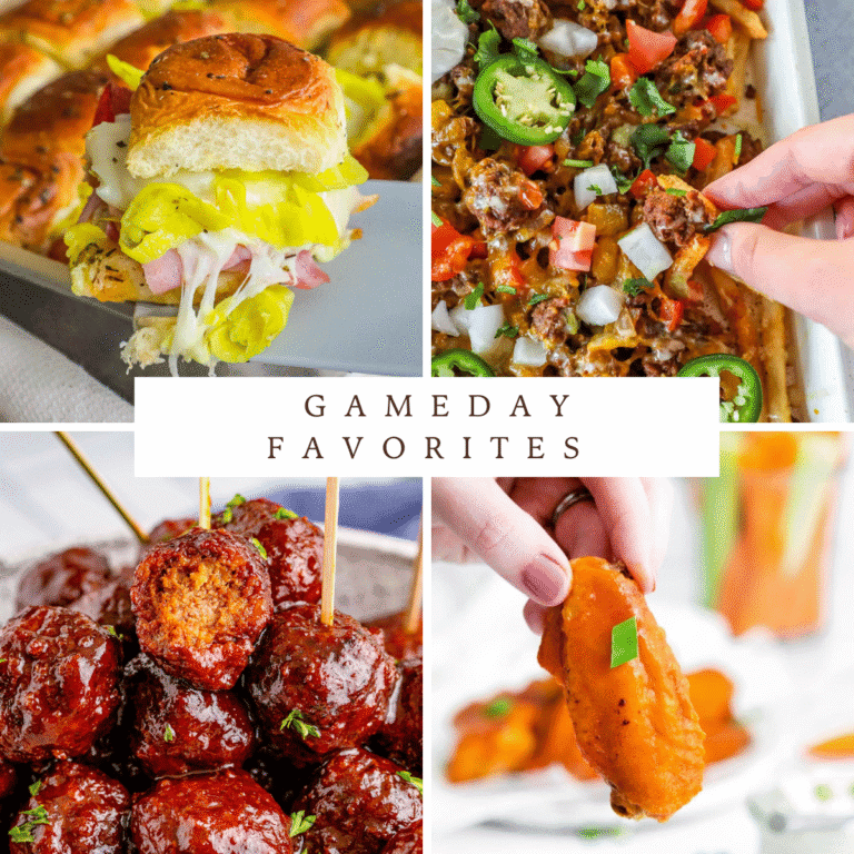 12 Delicious Foods for Gameday - Sweet Cs Designs