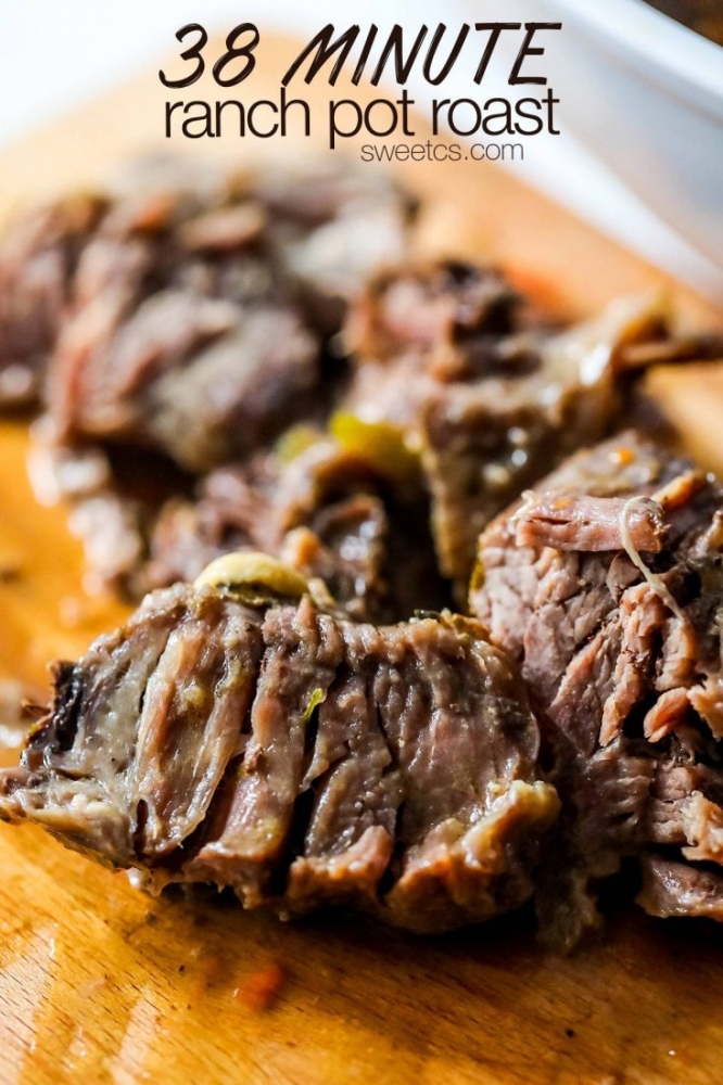 Instant Pot Ranch Pot Roast - Sweet Cs Designs