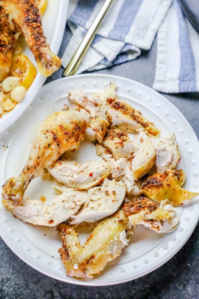 Easy Whole Roasted Montreal Chicken Dutch Oven Baked