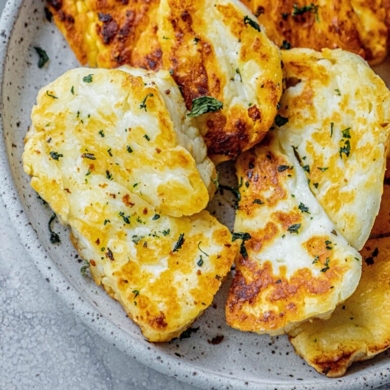 Fried Halloumi Cheese - Sweet C's Designs