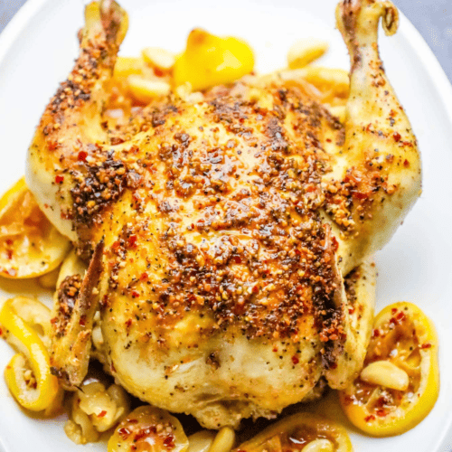 Easy Whole Roasted Montreal Chicken Dutch Oven Baked
