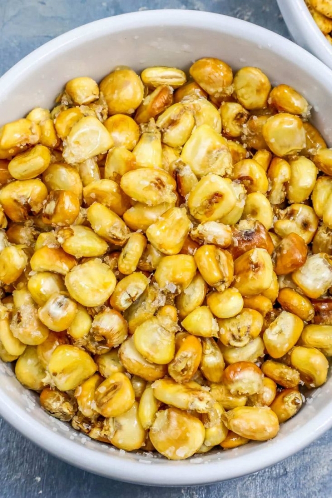 Easy Homemade Corn Nuts Baked or Fried Snack Recipe