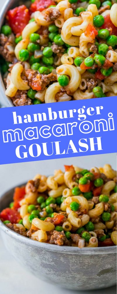 Our family favorite Grandpa's Irish Stew (Macaroni Goulash)