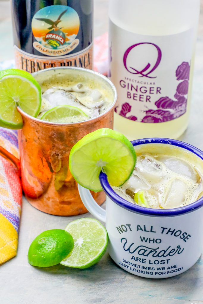 Italian Mule Cocktail with Fernet and Ginger Beer Recipe