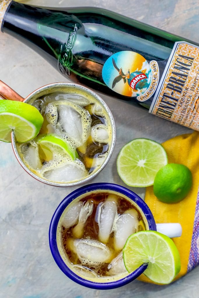 Italian Mule Cocktail with Fernet and Ginger Beer Recipe