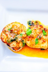 The Best 10 Minute Pan Seared Thai Chili Scallops Recipe