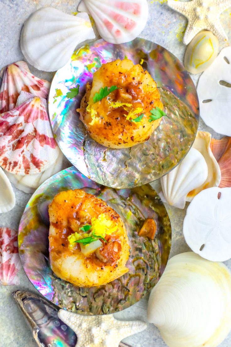 The Best Easy Lemon Garlic Butter Pan Fried Scallops Recipe