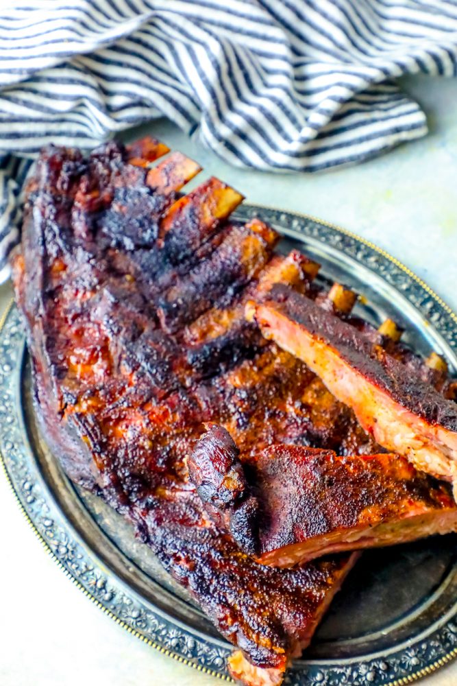 The Best Smoked Pork Ribs Recipe Ever - Sweet Cs Designs