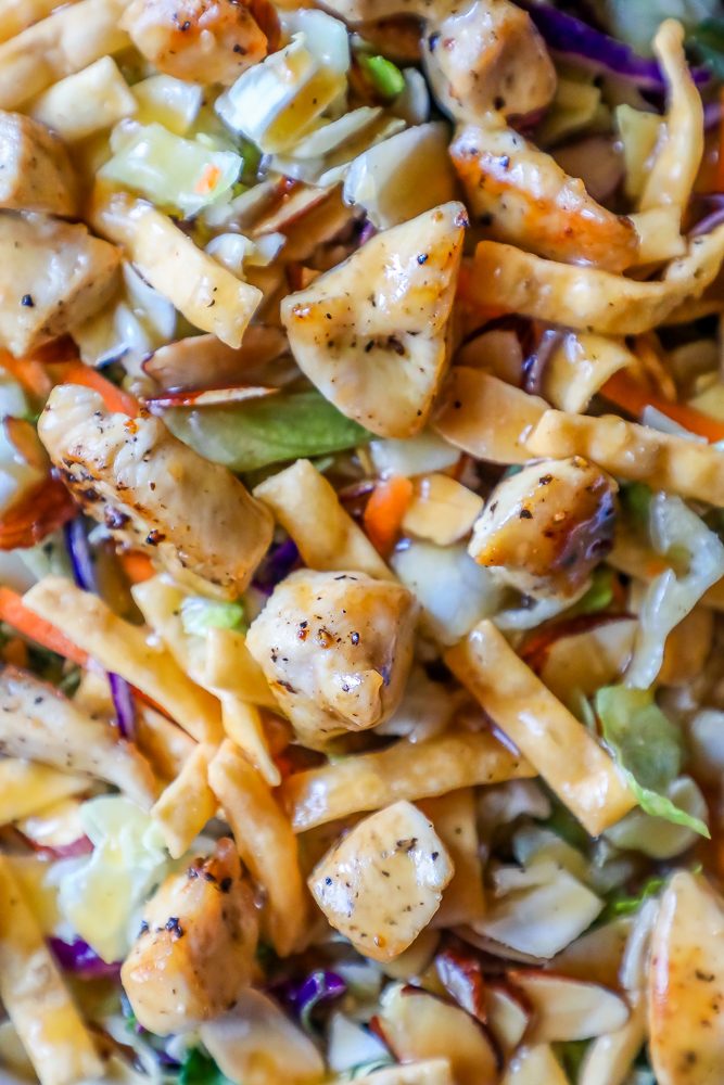 The Best Chopped Chinese Chicken Salad Recipe - Sweet Cs Designs