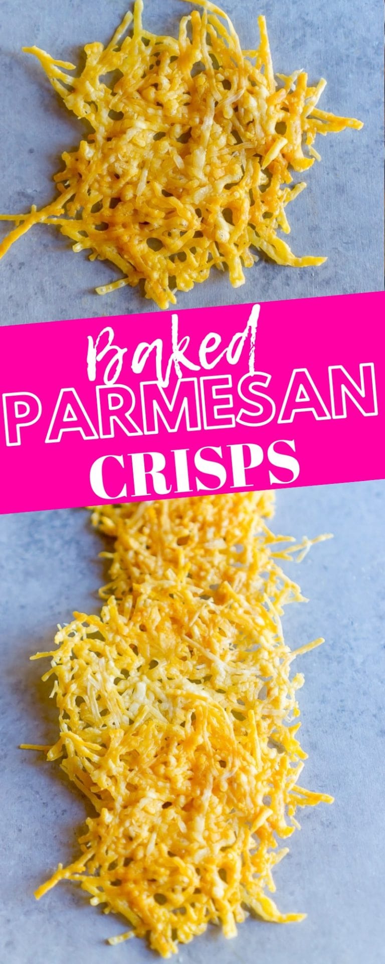 Easy Baked Parmesan Crisps - Sweet Cs Designs