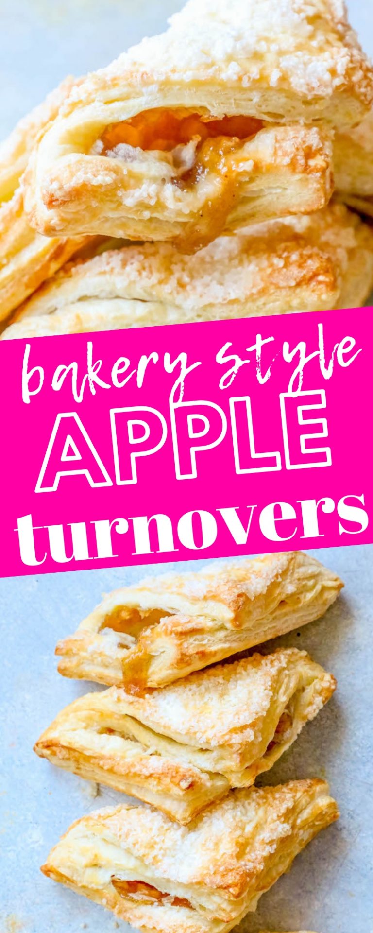 Easy Bakery Style Apple Turnovers Recipe - Sweet Cs Designs