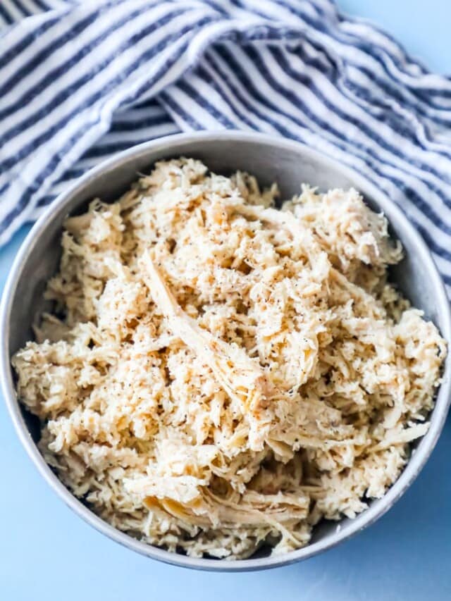 Easy Boiled Chicken - Sweet Cs Designs