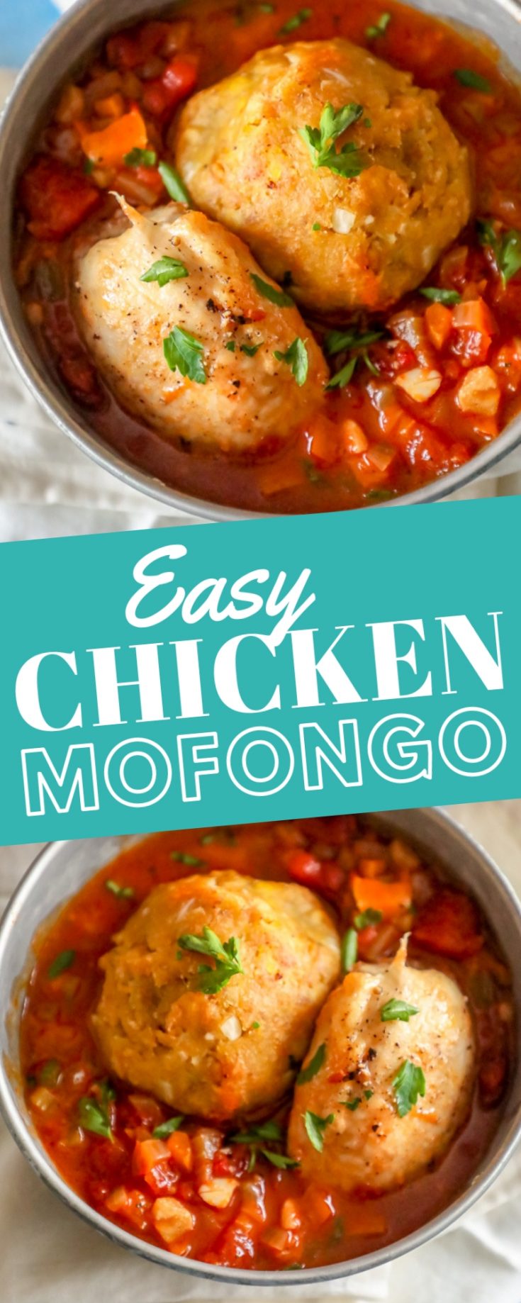 Easy Chicken Mofongo - Sweet Cs Designs