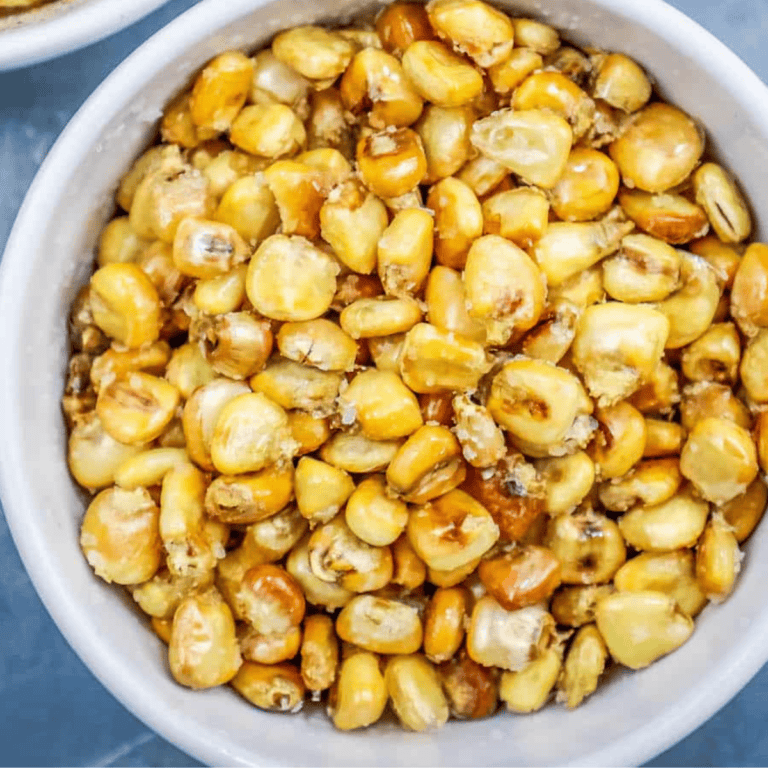 Easy Homemade Corn Nuts Baked or Fried Snack Recipe