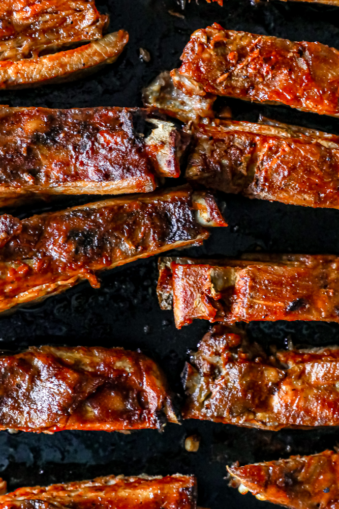 Easy Slow Cooker Ribs Recipe - Sweet Cs Designs