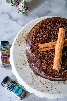 Easy Chocolate Chinese Five Spice Cake Recipe - Sweet Cs Designs