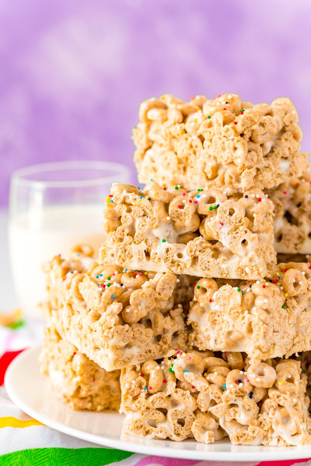 No Bake Cheerio Treats Recipe - Sweet Cs Designs