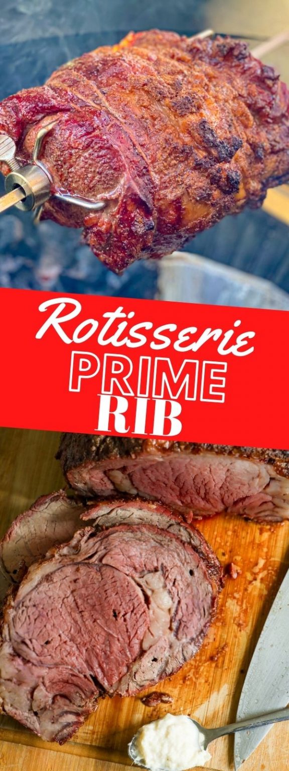 Rotisserie Prime Rib Roast Recipe - Sweet Cs Designs