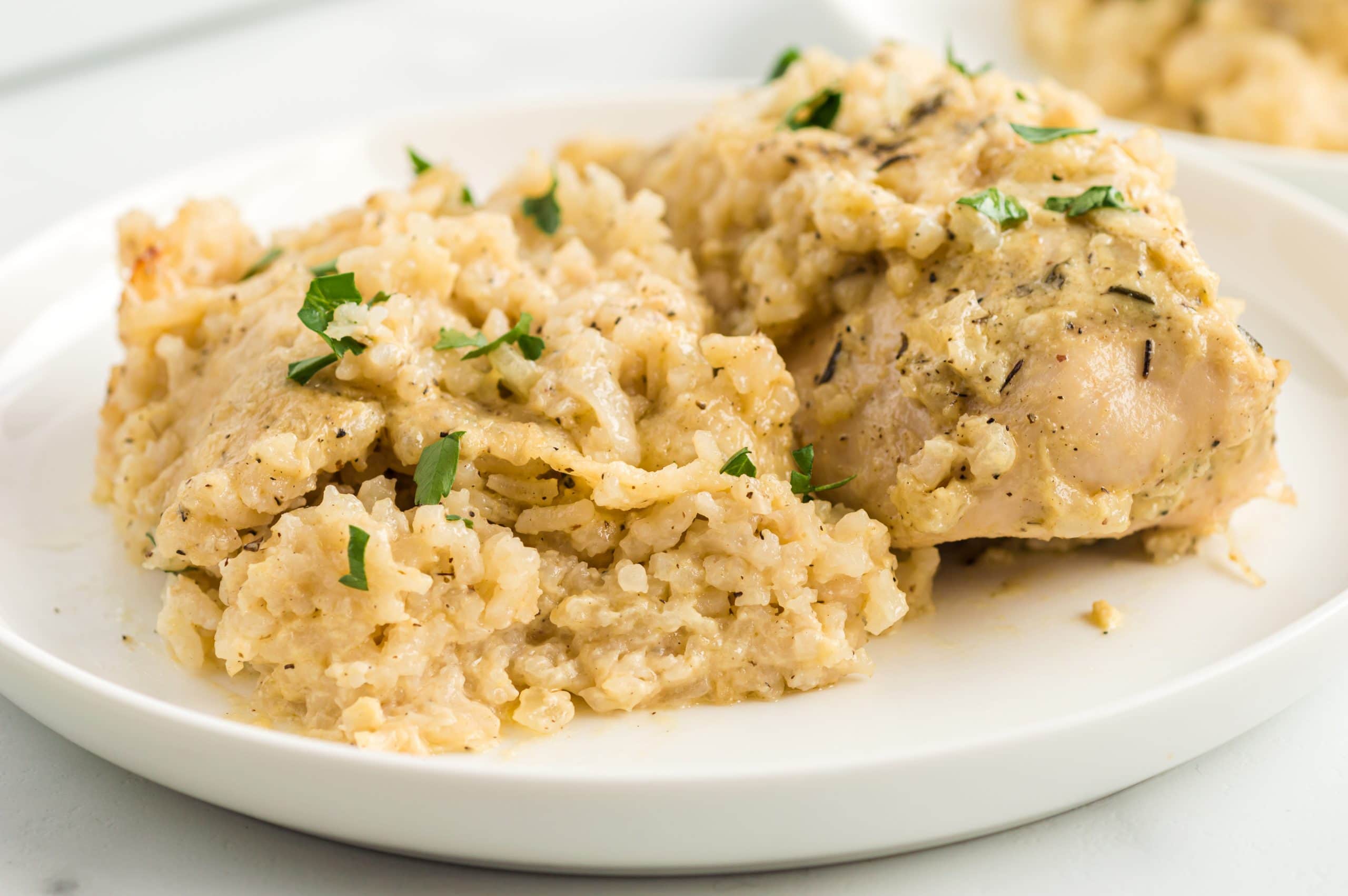 One Pot Baked Chicken and Rice - Sweet Cs Designs
