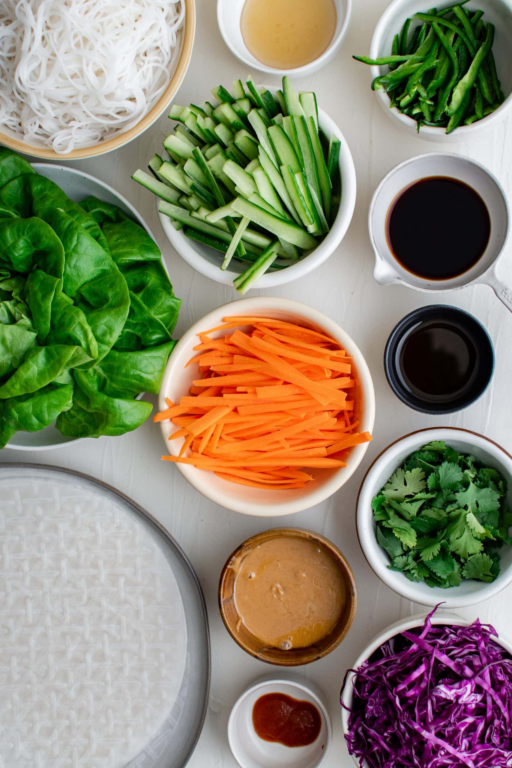 Vegetable Spring Rolls Recipe - Sweet Cs Designs