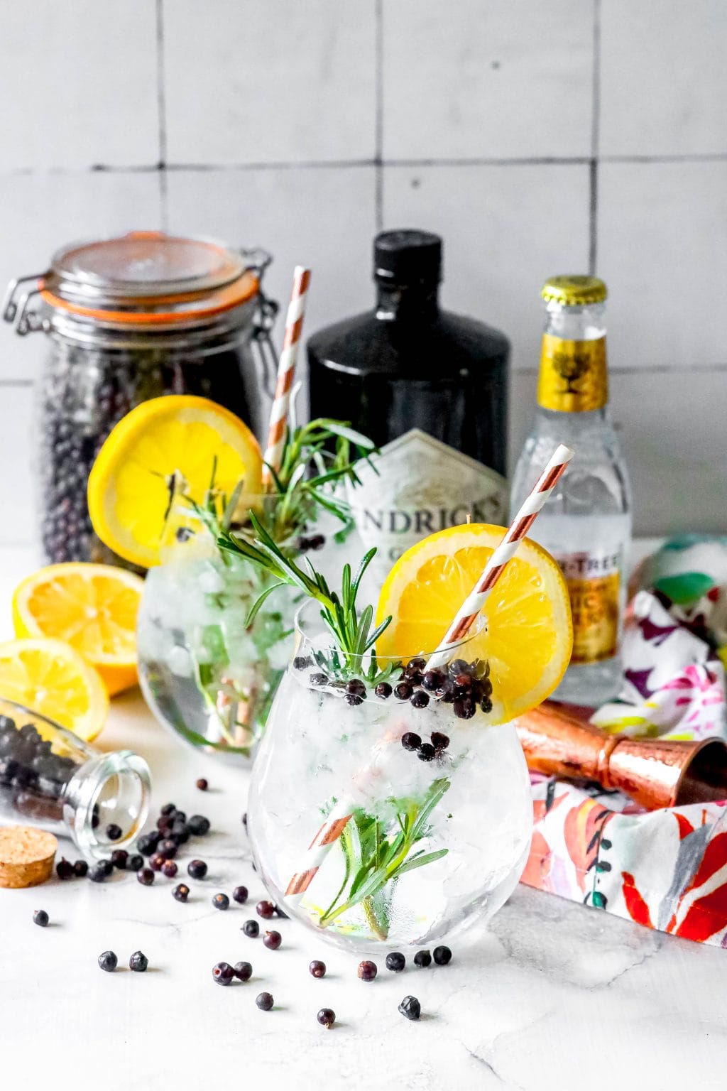 Cardamom and Juniper Gin and Tonic - Sweet Cs Designs