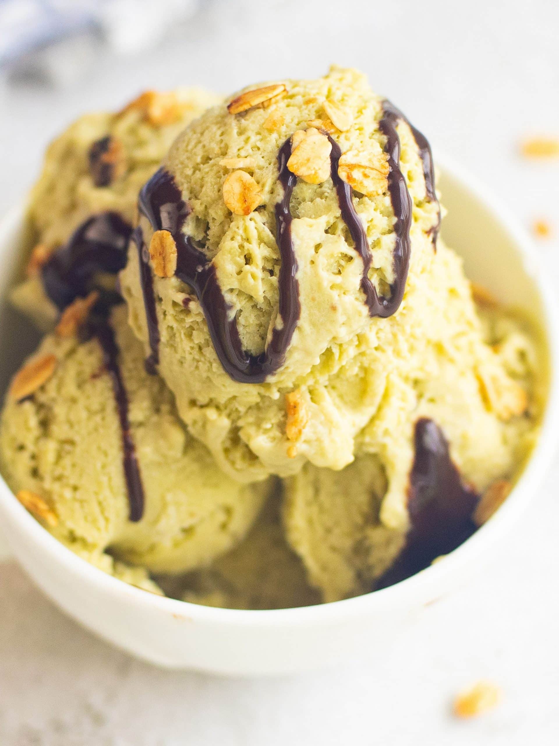 Avocado Ice Cream Recipe - Sweet Cs Designs