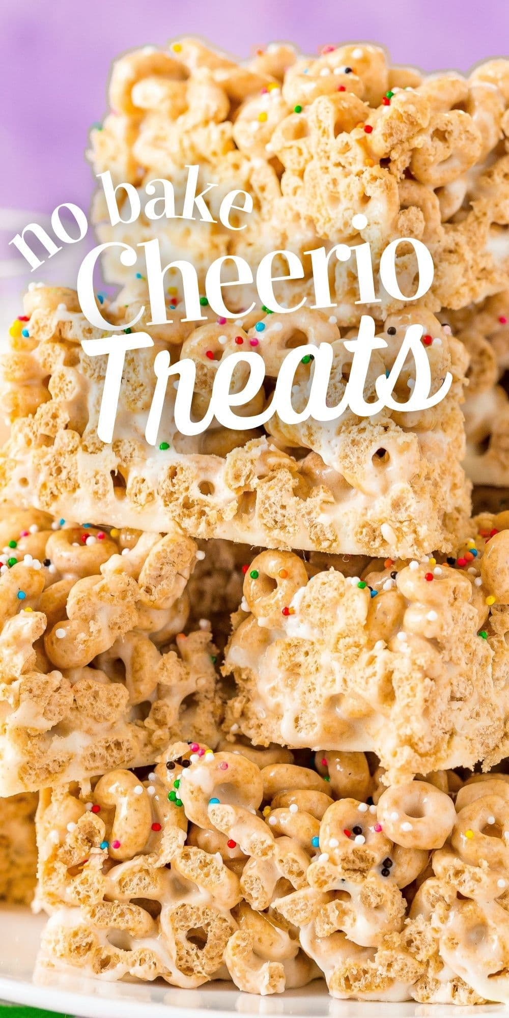 No Bake Cheerio Treats Recipe - Sweet Cs Designs
