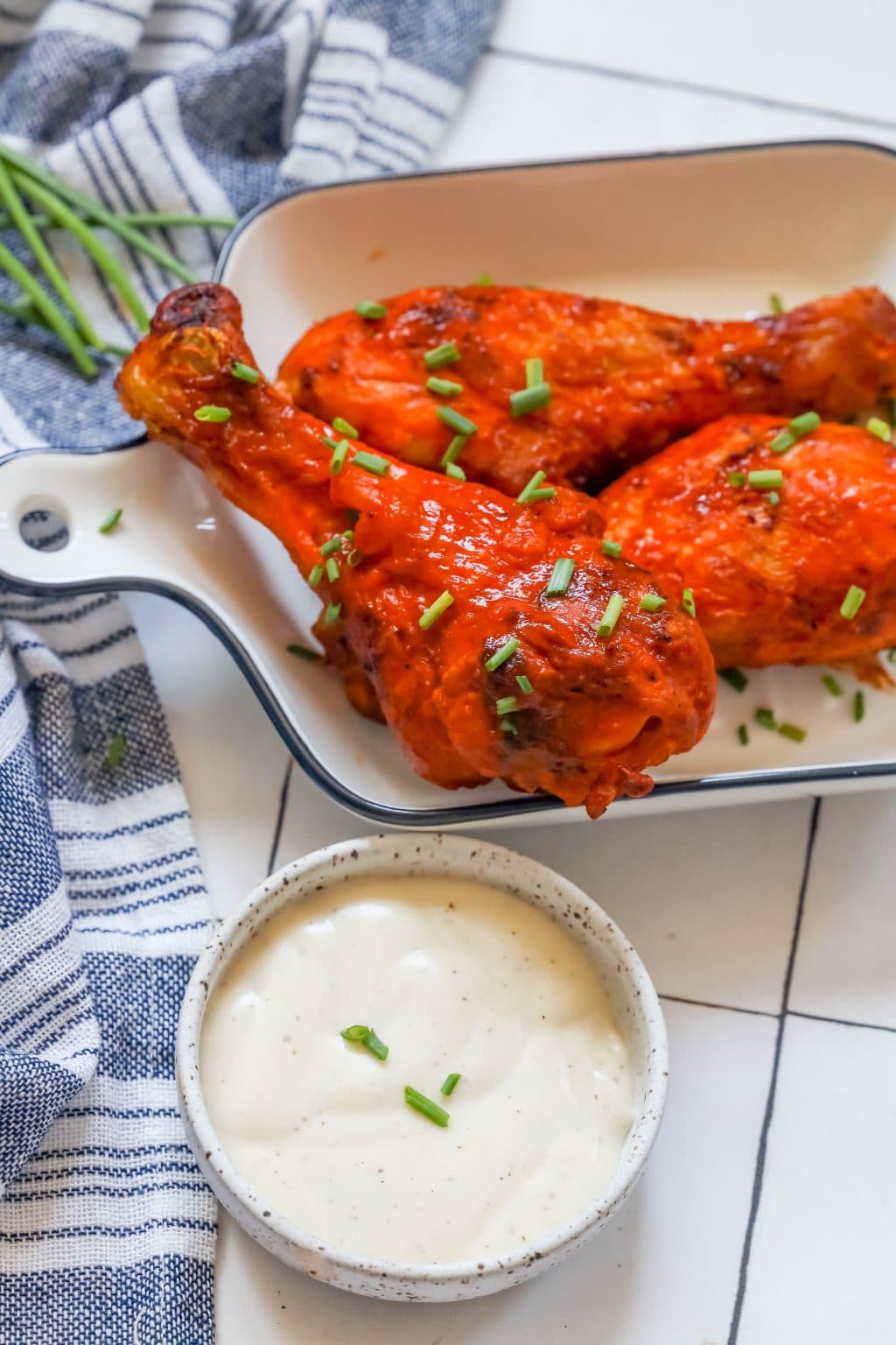 Best Crunchy Buffalo Chicken Legs - Sweet Cs Designs