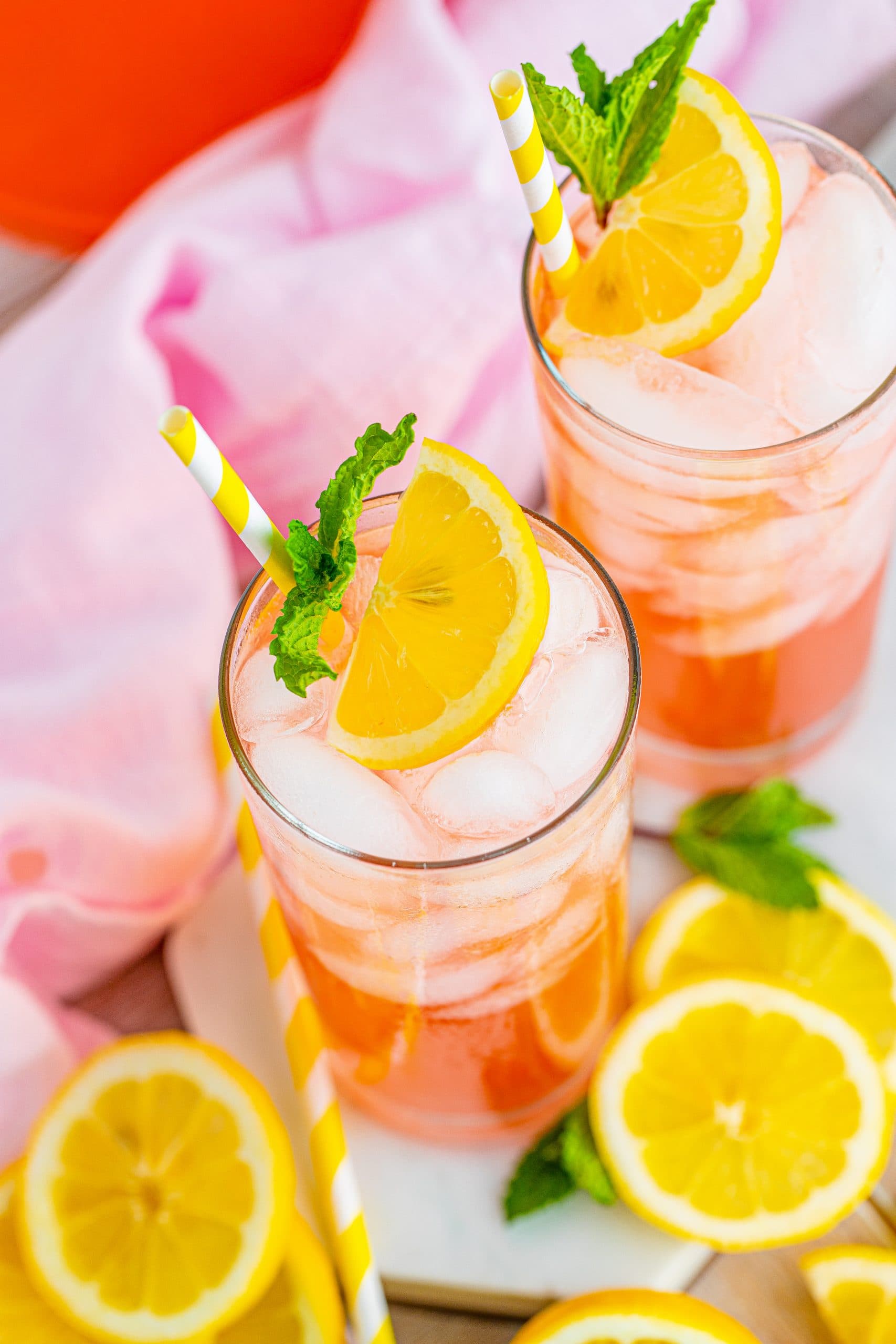 Old Fashioned Pink Lemonade Recipe - Sweet Cs Designs