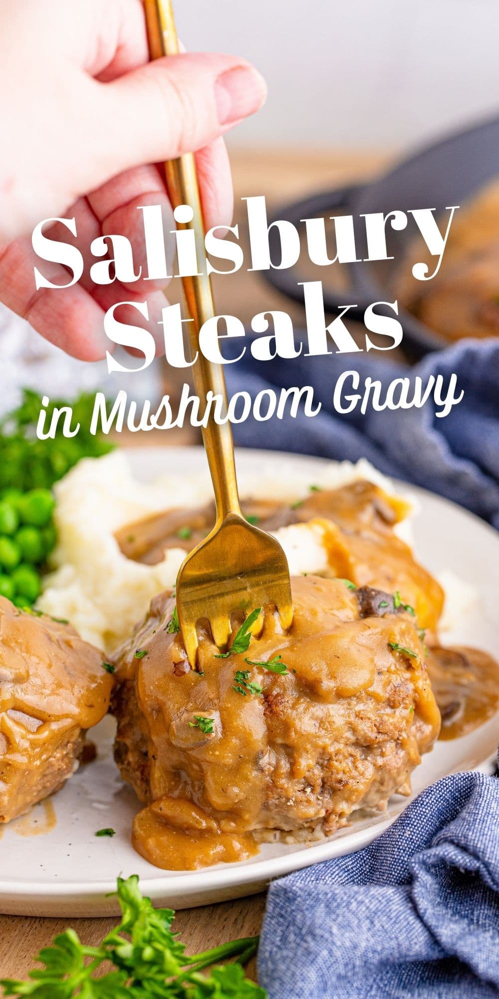 Salisbury Steaks with Mushroom Gravy - Sweet Cs Designs