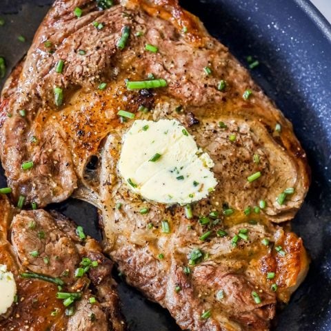 The Best Pan Fried Ribeye Steaks - Sweet Cs Designs